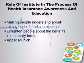 Awareness about insurance | PPTX