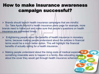 Awareness about insurance | PPTX