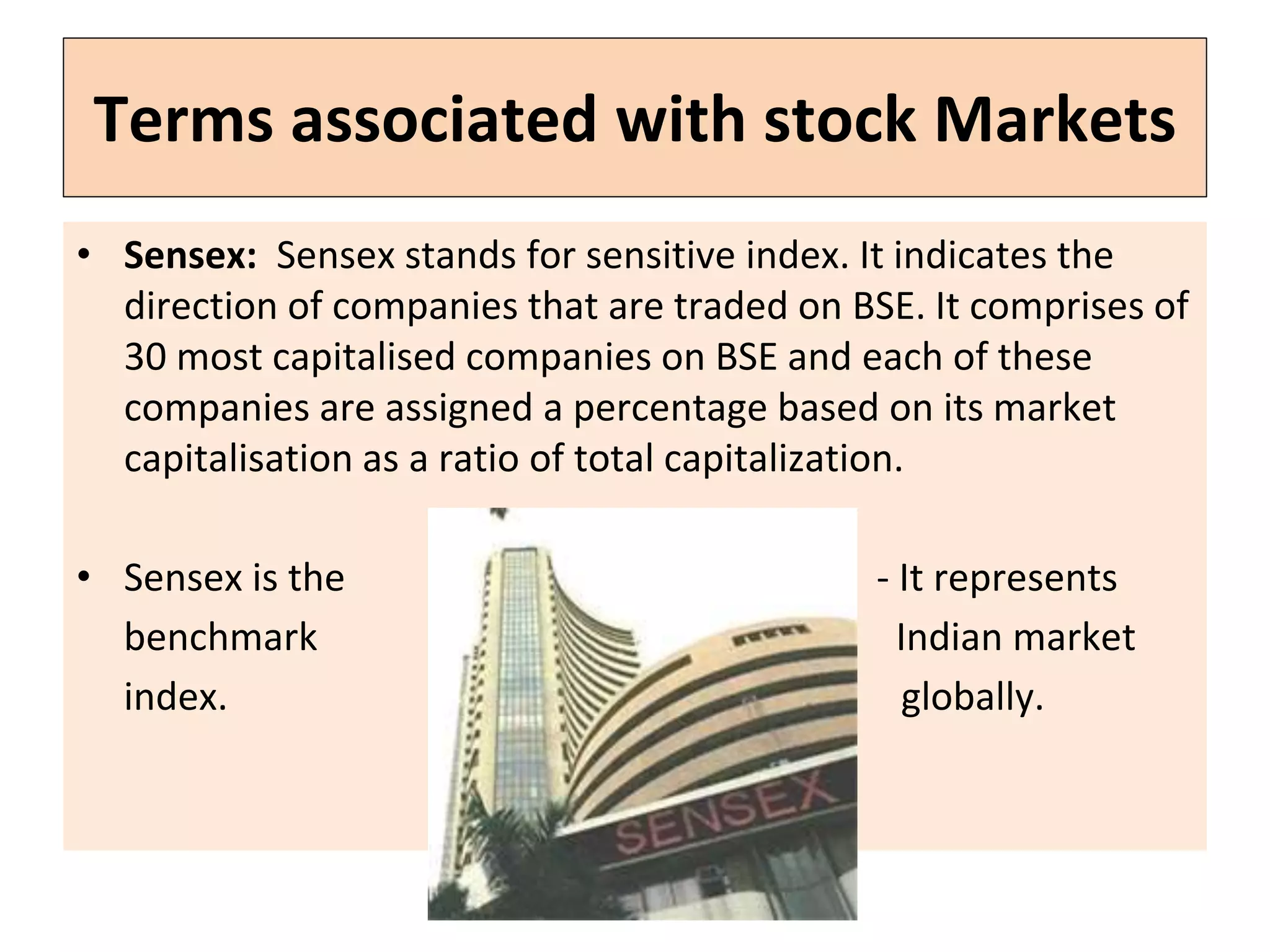 Fundamentals of stock market | PPTX