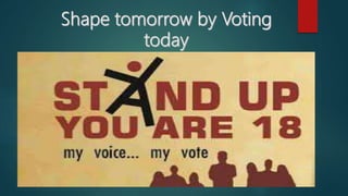 Awareness for voting | PPTX