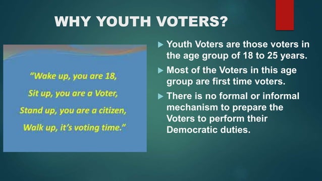 Awareness for voting | PPTX