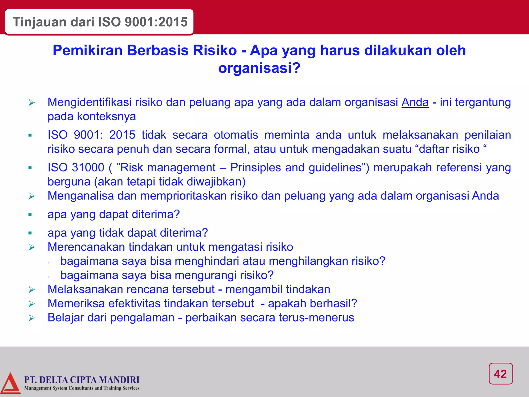 Awareness iso 9001 2015 | PDF