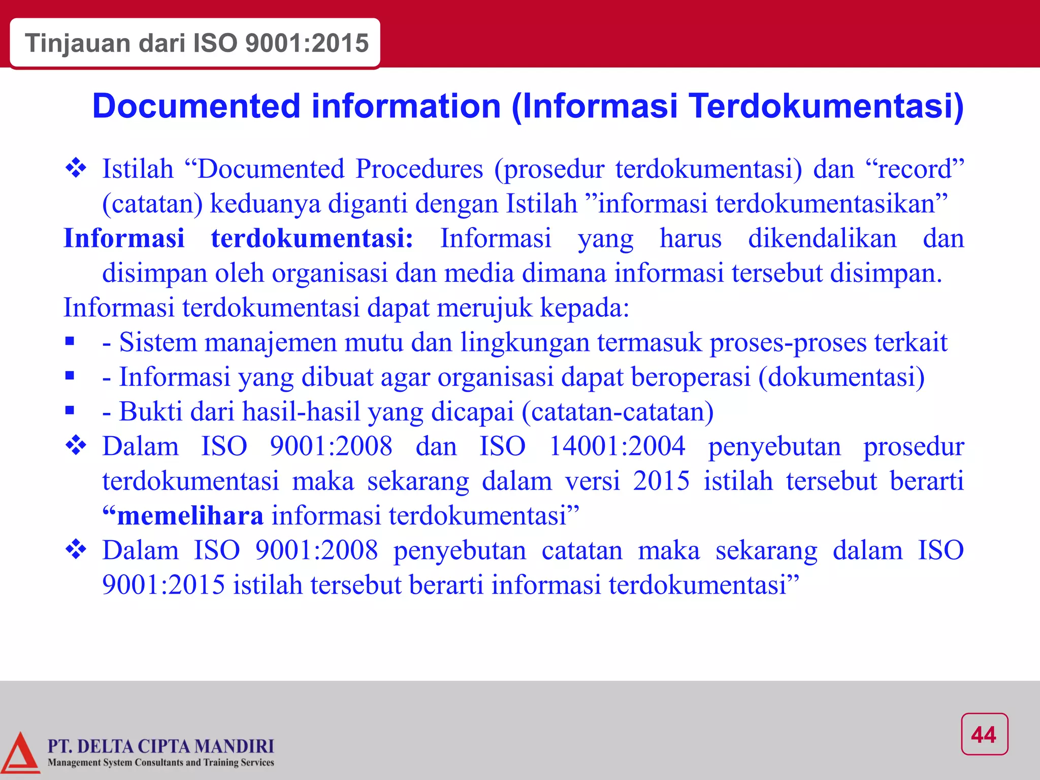 Awareness iso 9001 2015 | PDF