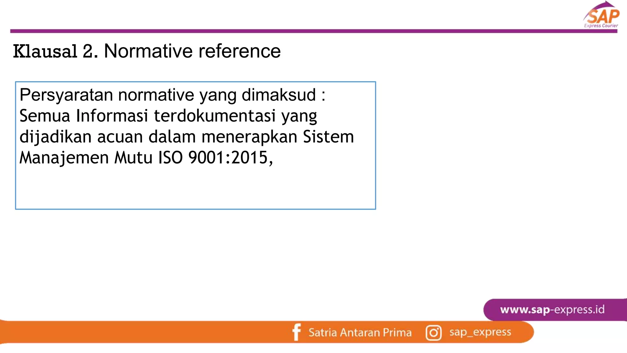 Awareness ISO 9001 2015 SAP Express - Ali Panca.pptx