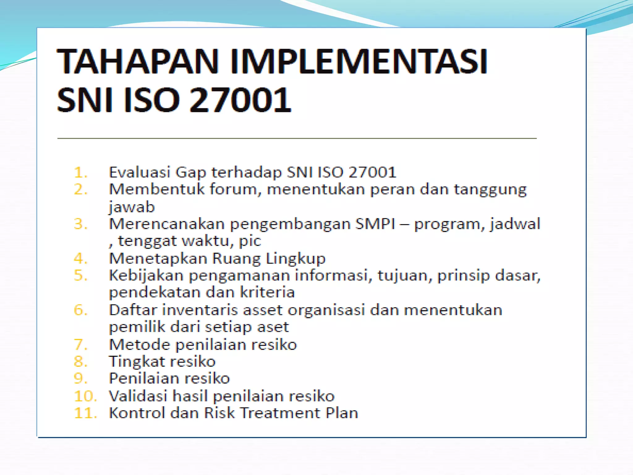Awareness ISMS ISO 27001:2013 | PPT