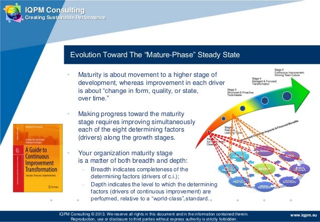 Awareness Lecture Series - Continuous Improvement Transformation