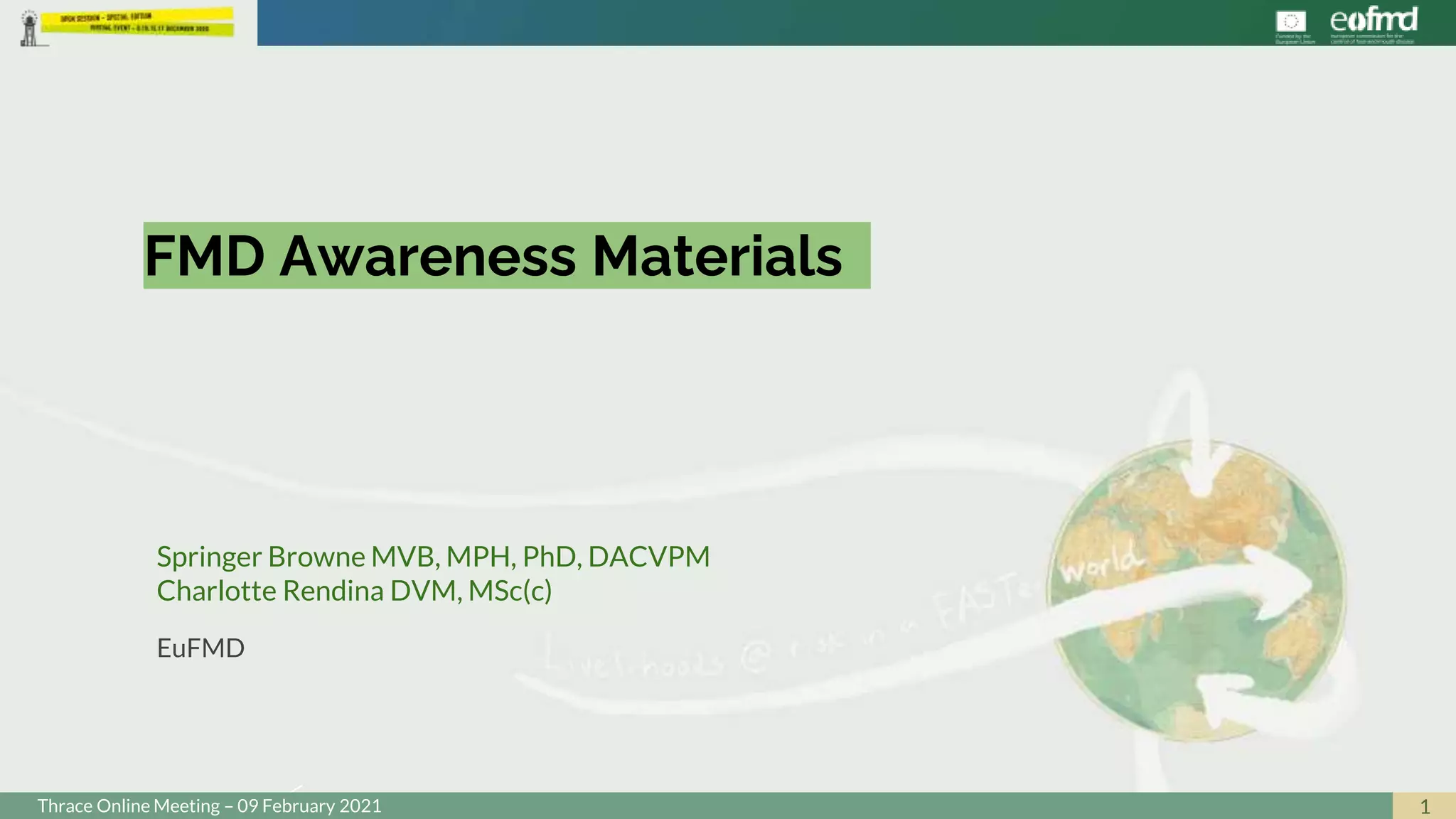 Awareness materials presentation_Thrace Programme_P1.4 | PPT