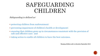 Awareness of protection and safeguarding | PPTX