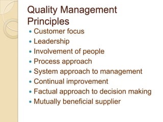 Awareness of qms | PPTX | Business Administration | Business