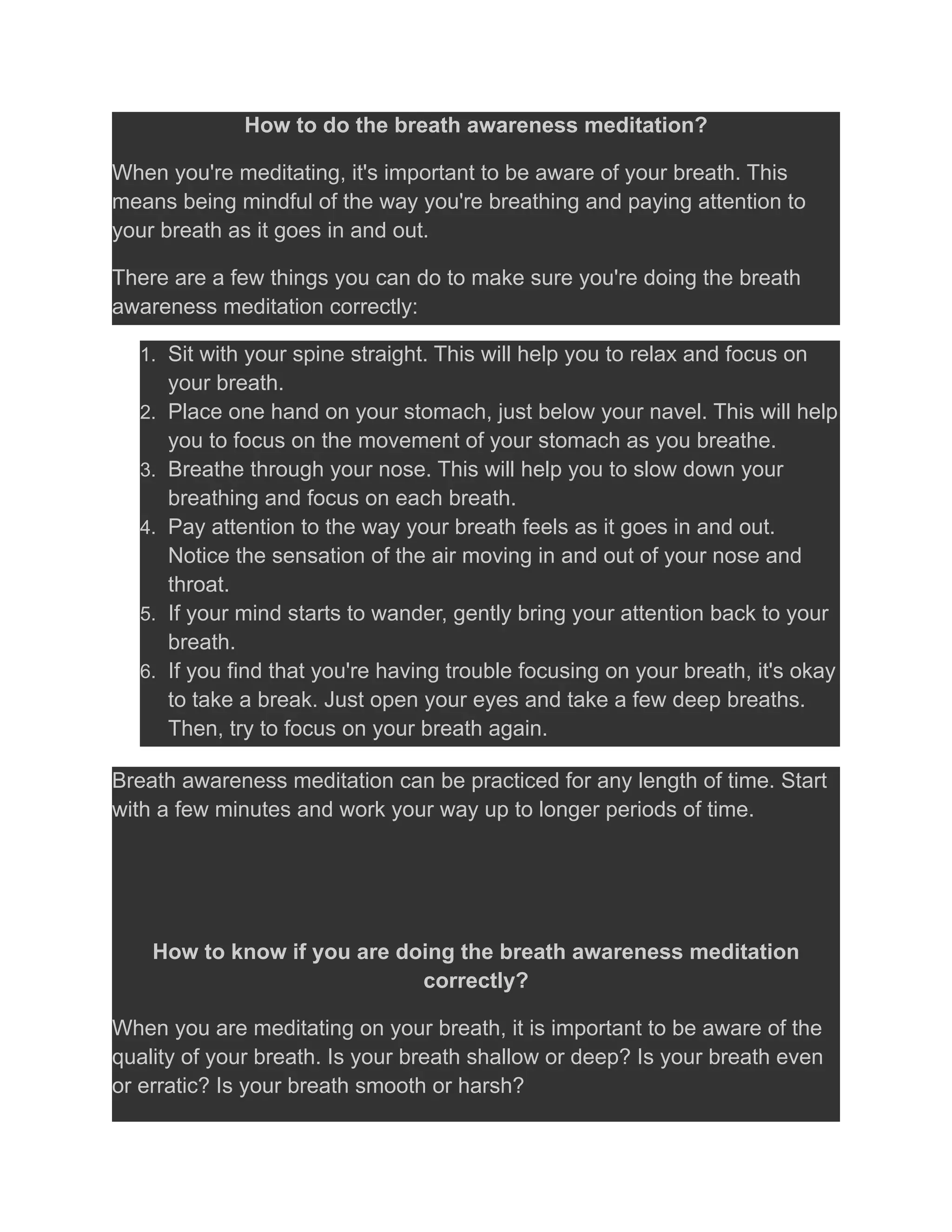 Awareness of the Breath Meditation.pdf