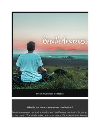 Awareness of the Breath Meditation.pdf