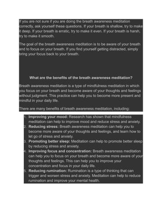 Awareness of the Breath Meditation.pdf