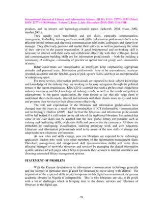 Awareness of the expected skills sets and development requir | PDF