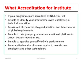Awareness on Accredidation and OBE | PPTX