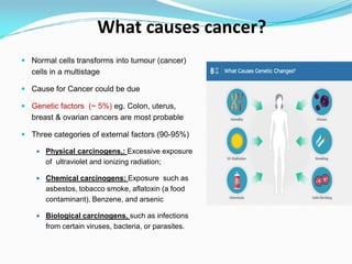 Awareness on Cancer Dr. A. Amsavel | PPT