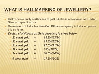 Awareness on gold jewellery | PPTX