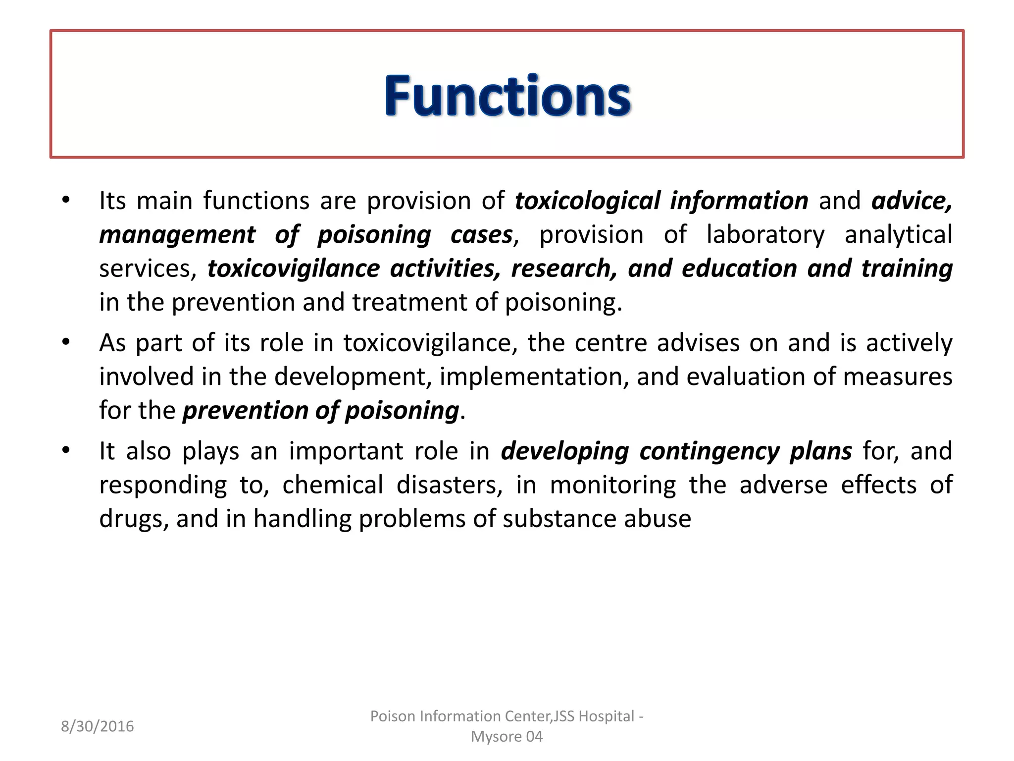 FIRST AID MEASURES IN POISONING | PPTX
