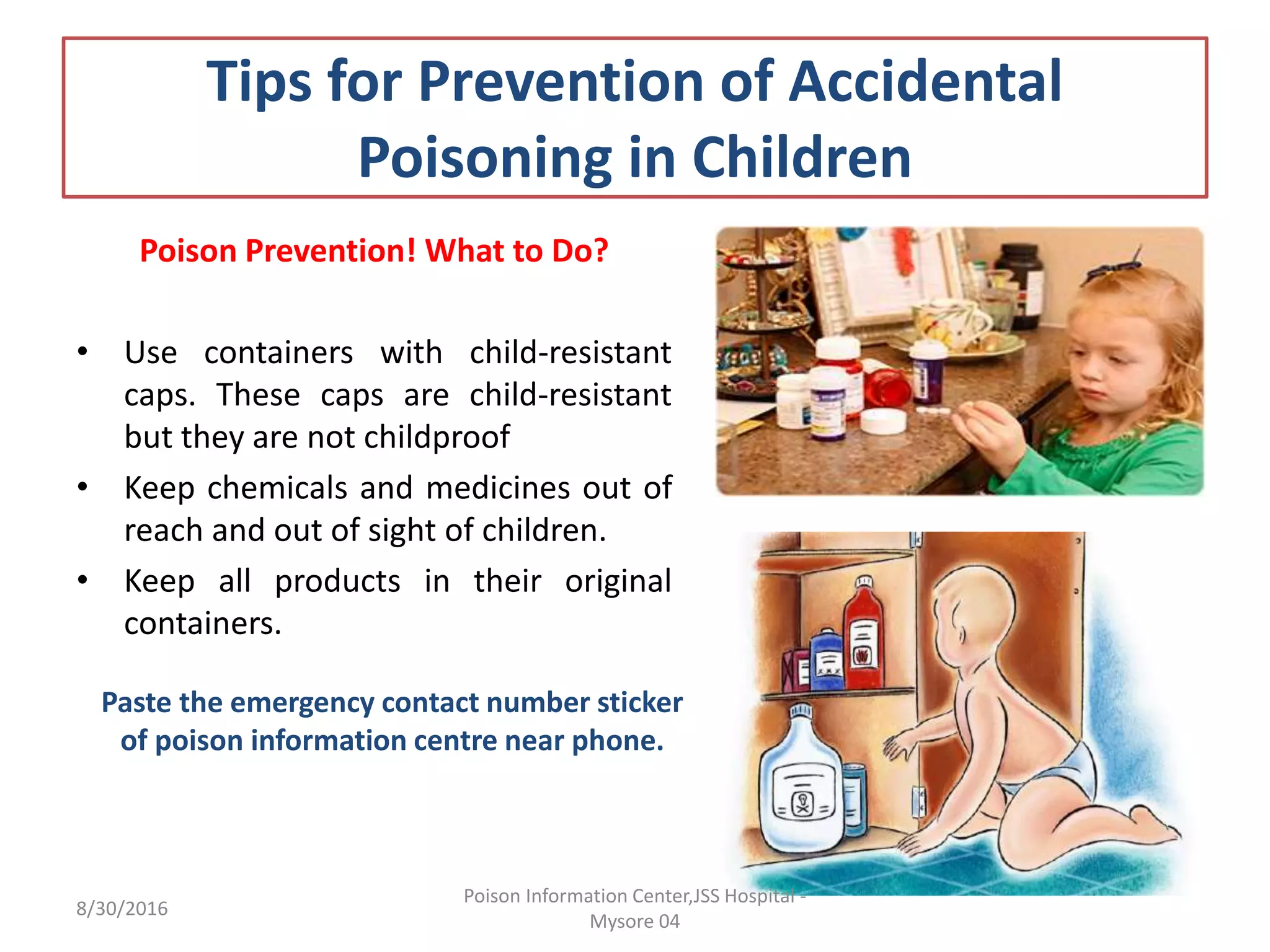 FIRST AID MEASURES IN POISONING | PPTX