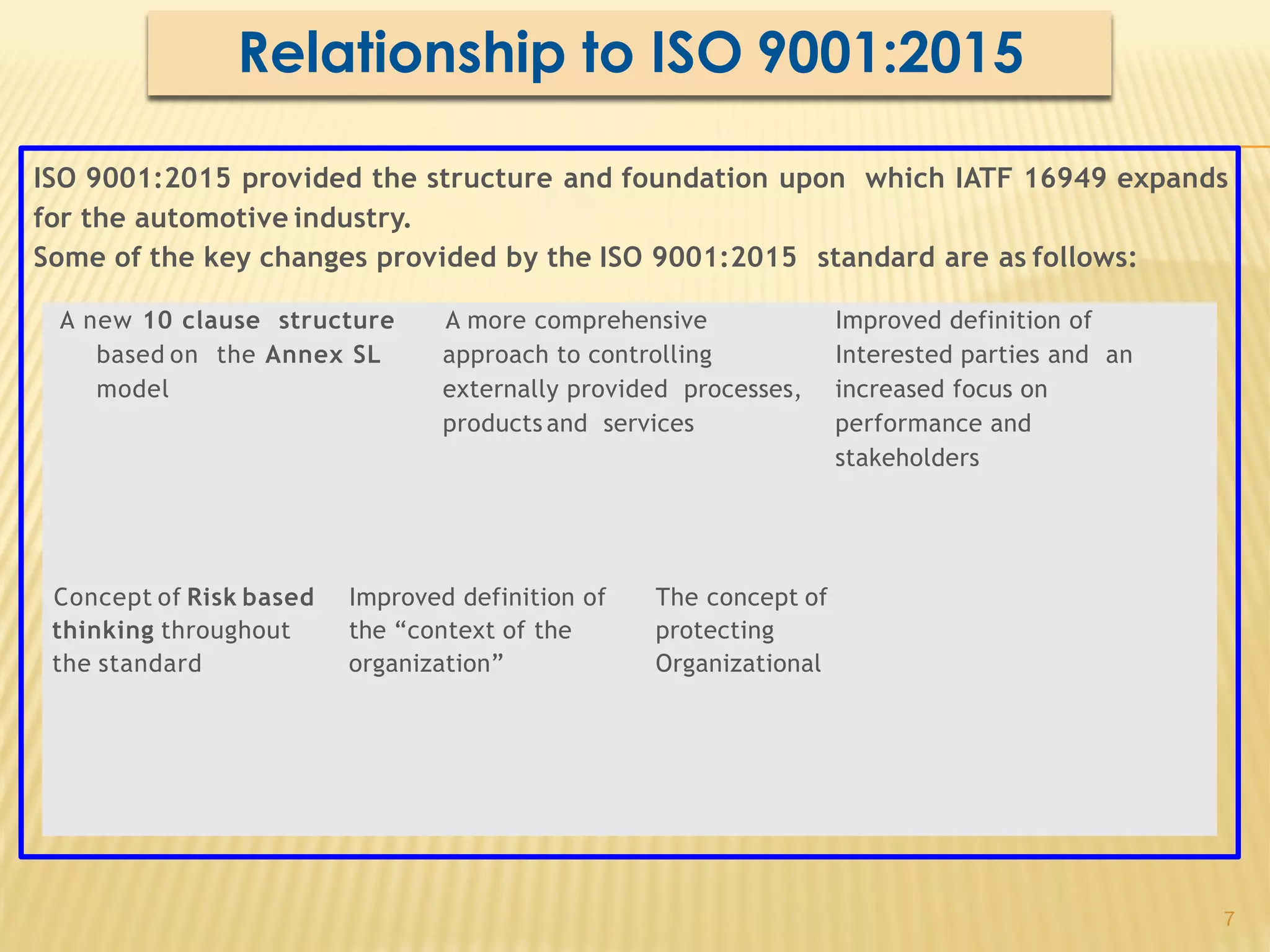 Awareness session on iatf 16949 2016 standard | PDF