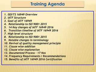 Awareness session on iatf 16949 2016 standard | PDF | Automotive ...