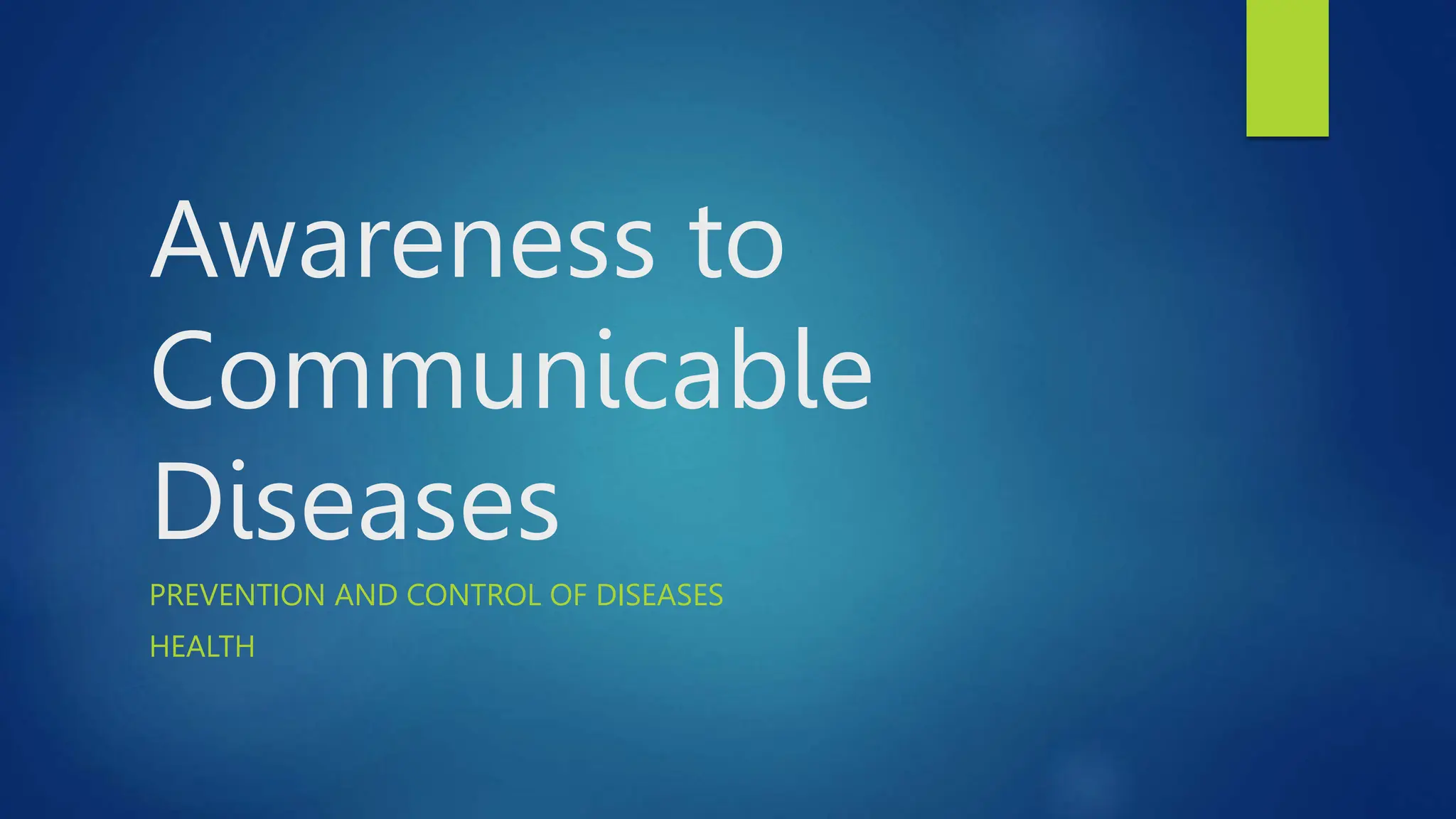 GRADE 8-MAPEH 3RD QUARTER: Awareness to Communicable Diseases.pptx