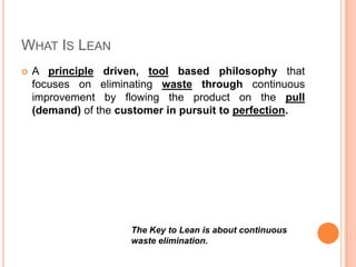 Awareness To Lean & 7 Qc Tools | PPT