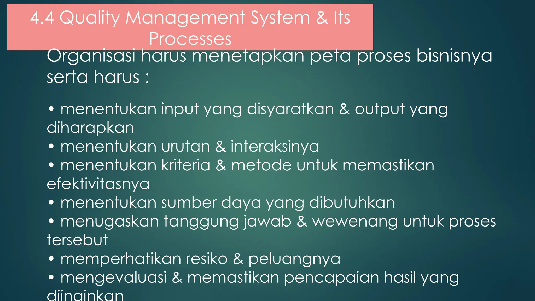 AWARENESS TRAINING ISO 9001 YOGI MARTA HADI | PPTX