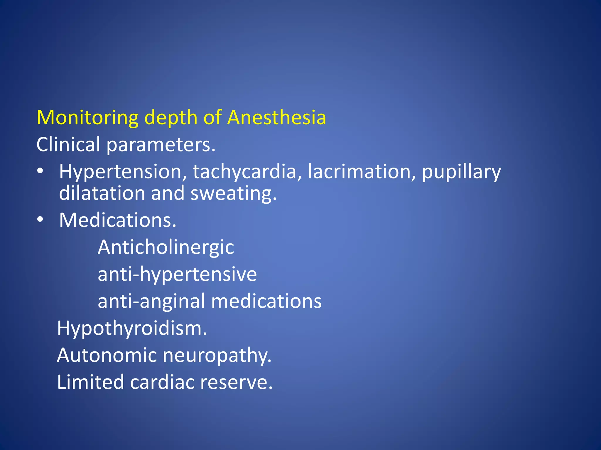 accidental Awareness under general Anaesthesia | PPTX