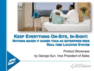 Awarepoint product showcase aami 2010.06 - gcs | PPTX