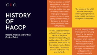 Awareness of HACCP and its control in food | PPT