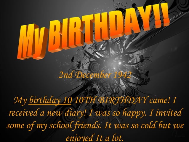 A war time_diary_delfina´s group | PPT