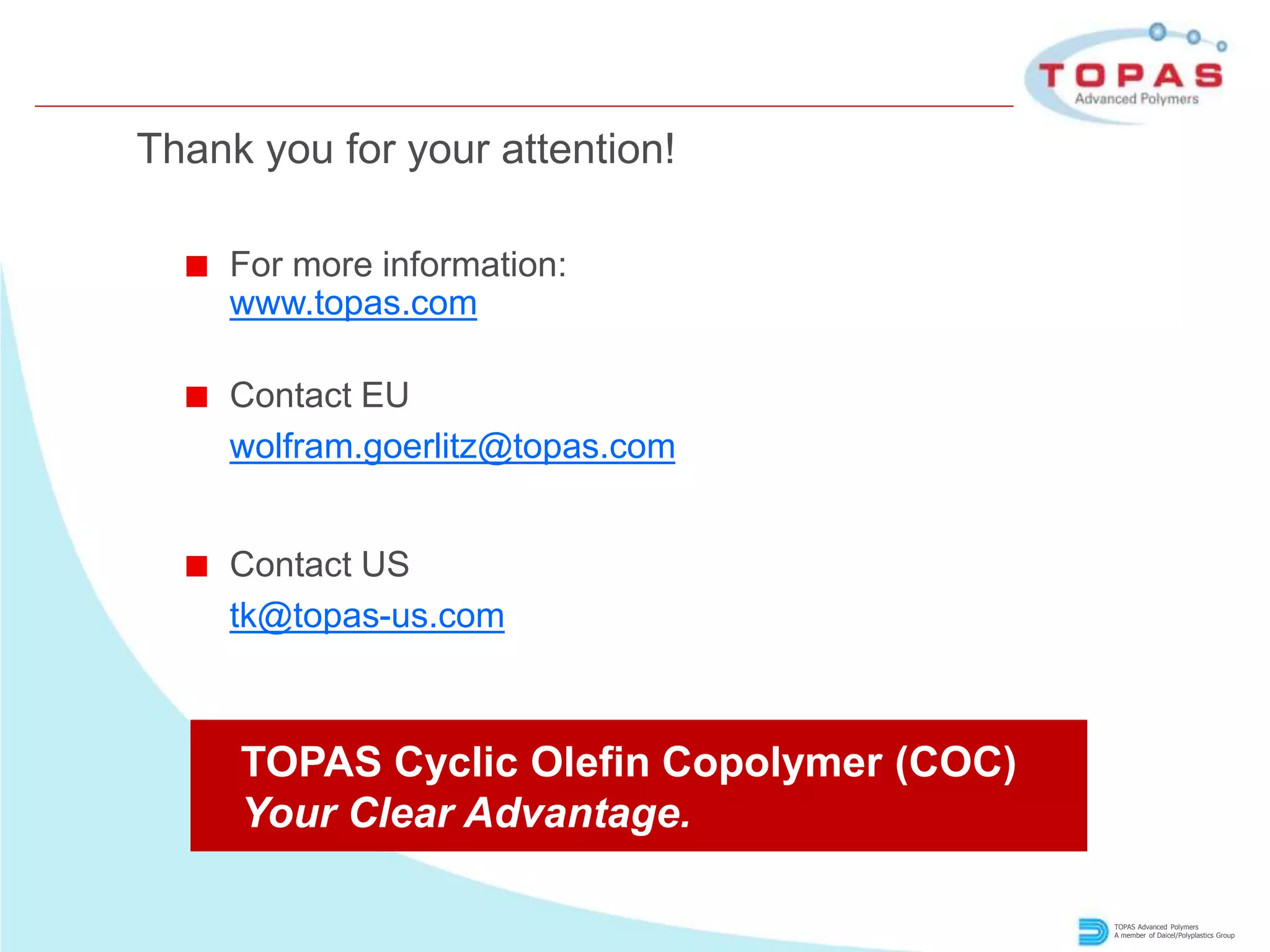 Shrink Labels and Films with TOPAS | PDF