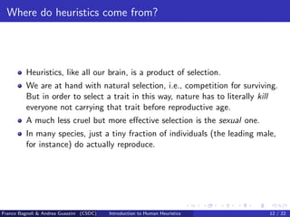 Introduction to Human Heuristics | PDF