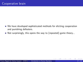 Introduction to Human Heuristics | PDF