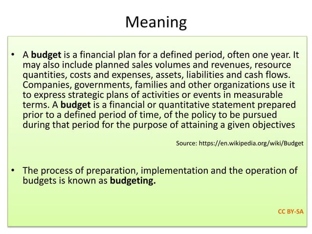 Aw assignment Dr. shweta jain cash & flexible budgeting | PPT