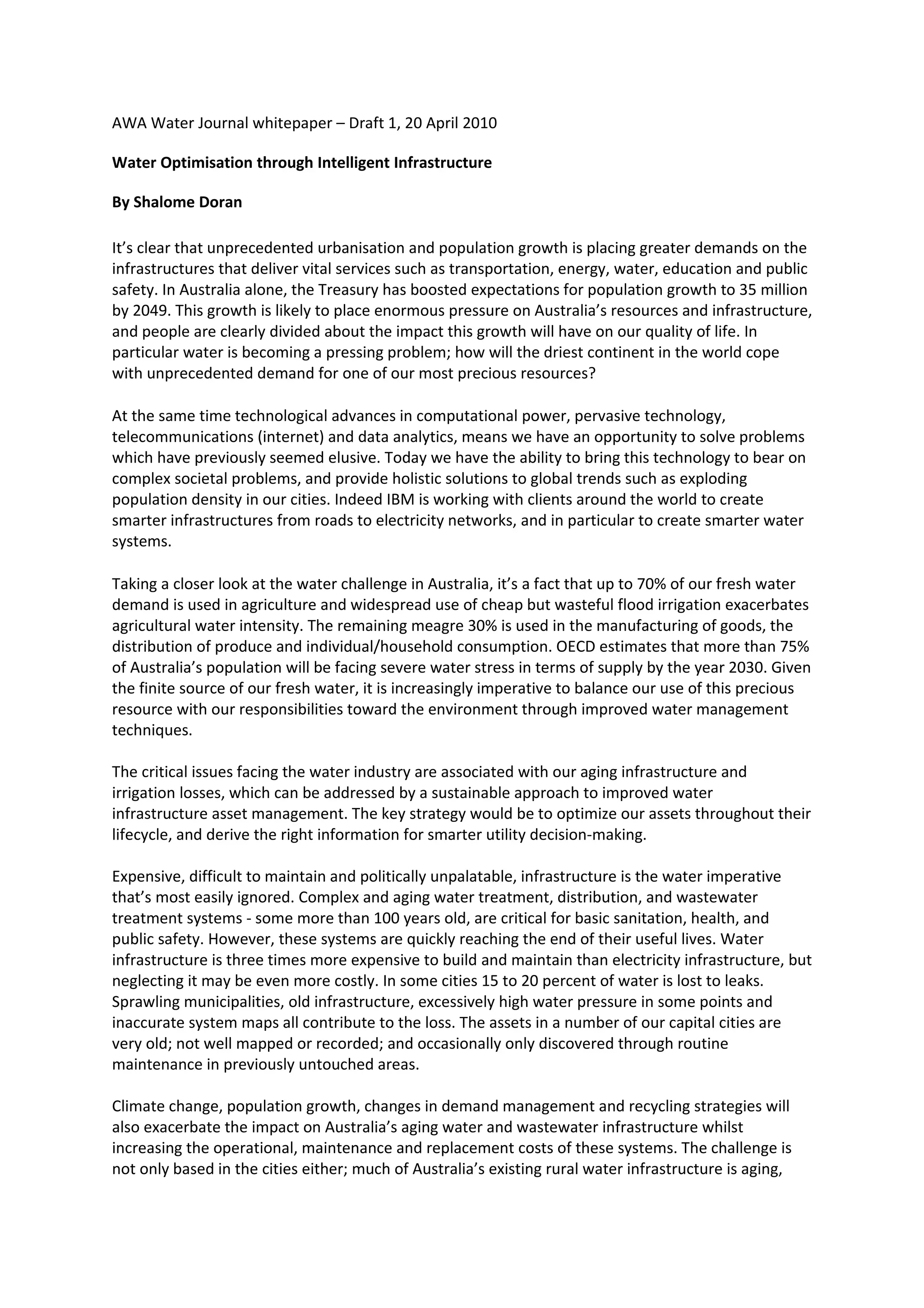 AWA Water Journal PoV | DOC