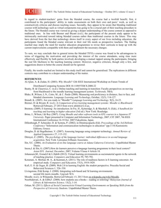 A way for blending vle and face to-face instruction by Gulden ILIN | PDF | Educational Video ...