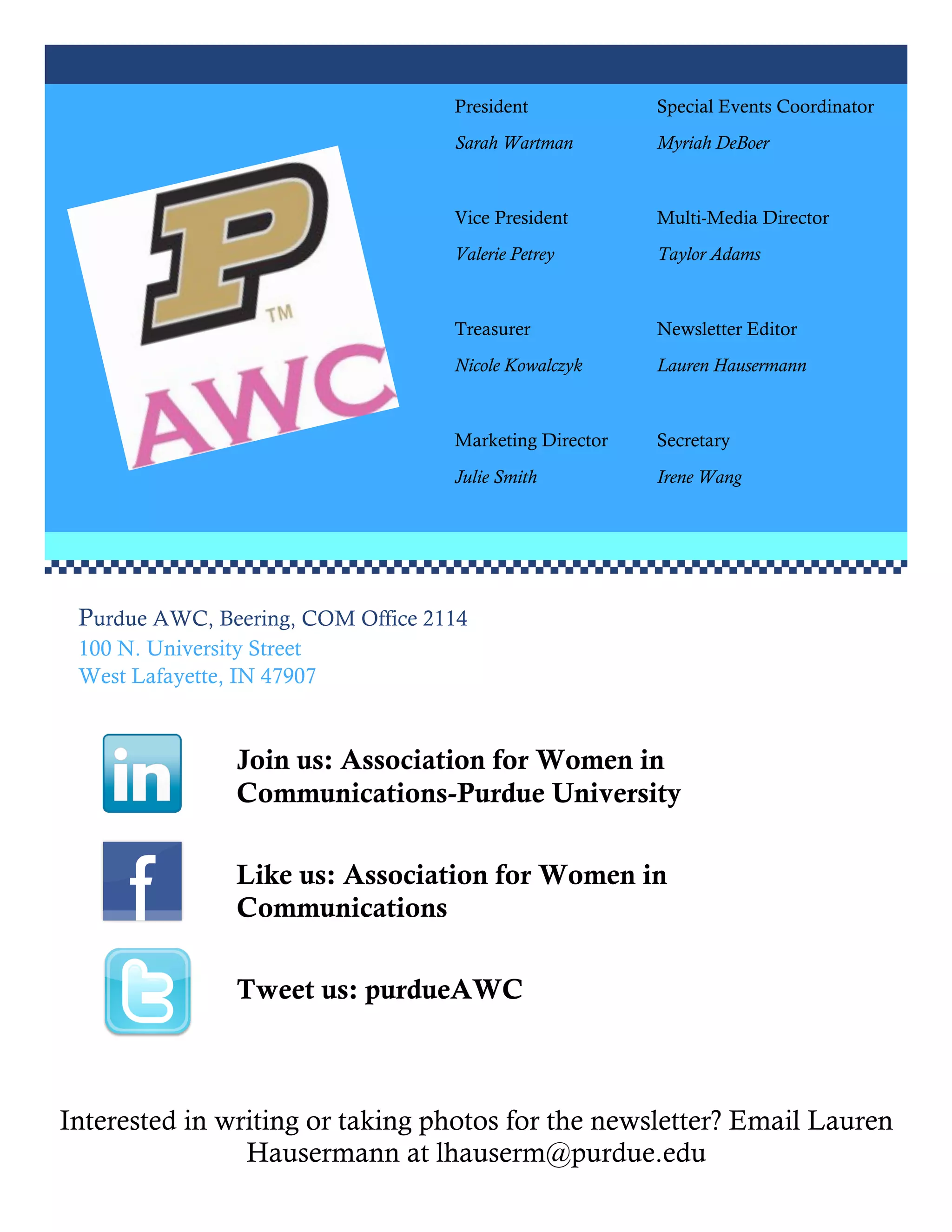 Awc october newsletter | PDF