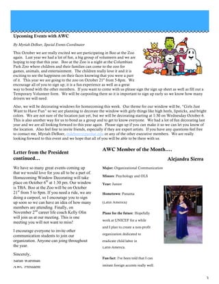 Awc october newsletter | PDF