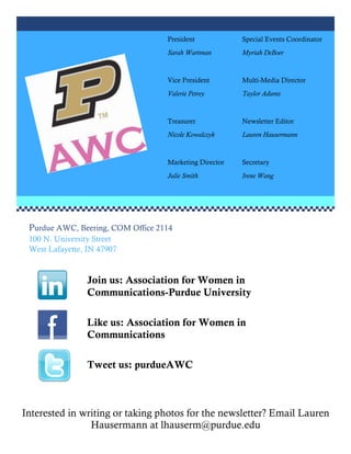 Awc october newsletter | PDF