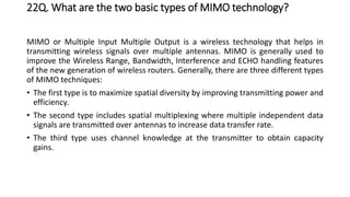 Islamic University Advance Wireless Communication 2019 | PPT