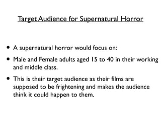 A w c target audience | PPT