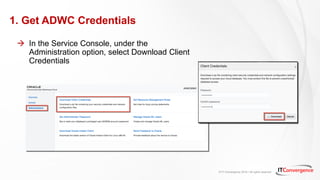 Oracle Autonomous Data Warehouse Cloud and Data Visualization | PPT