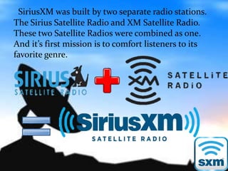 SiriusXM: The Generation of Radio | PPTX