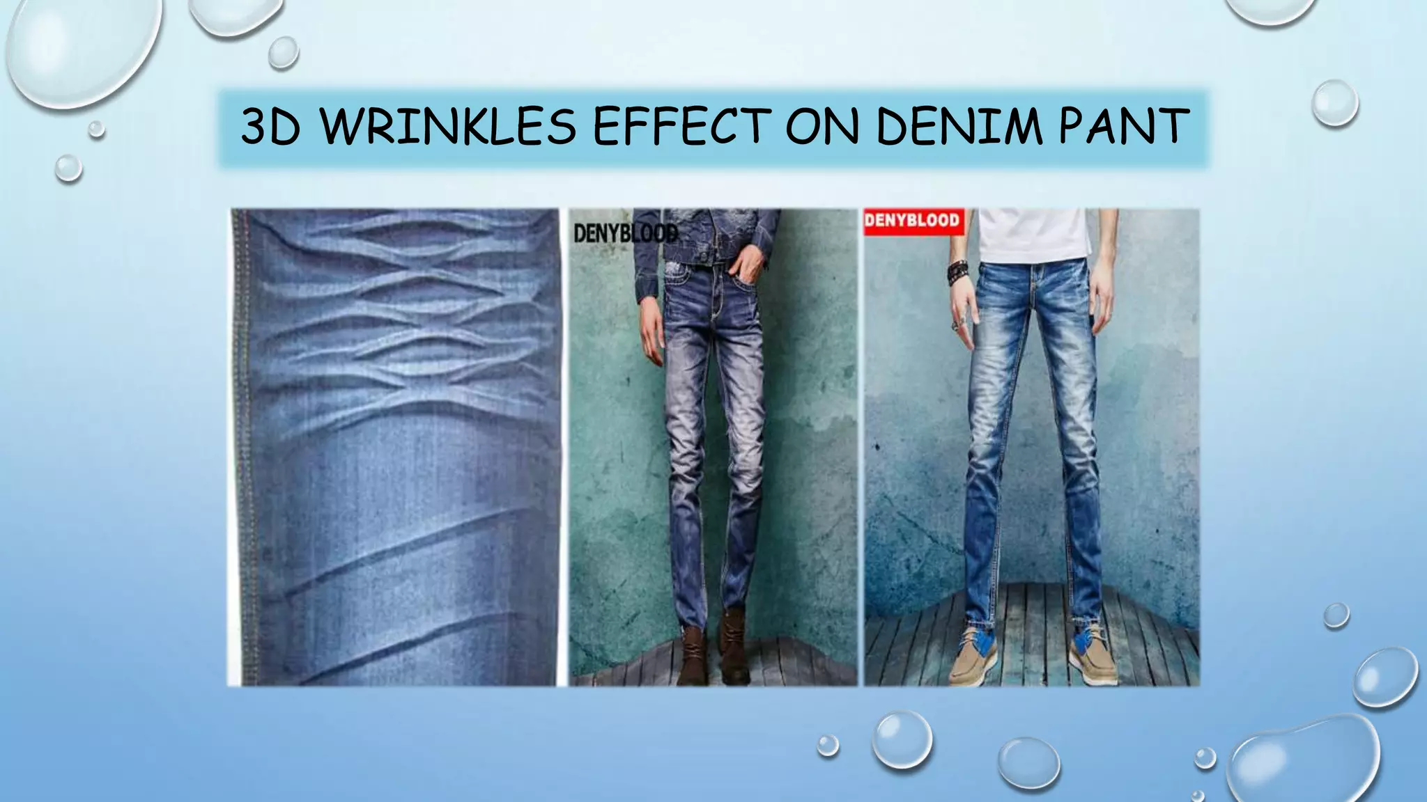 DENIM DRY WASHING PROCESS | PPTX
