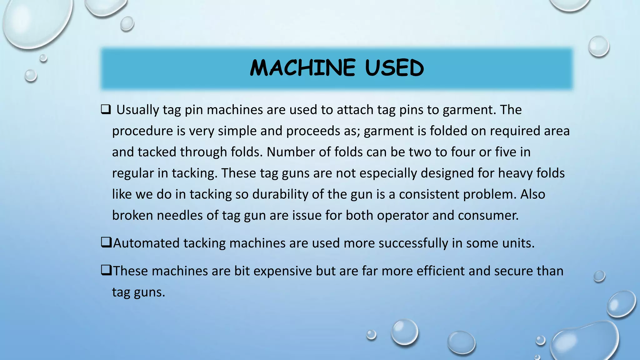 DENIM DRY WASHING PROCESS | PPTX | Needlework | Arts and Crafts