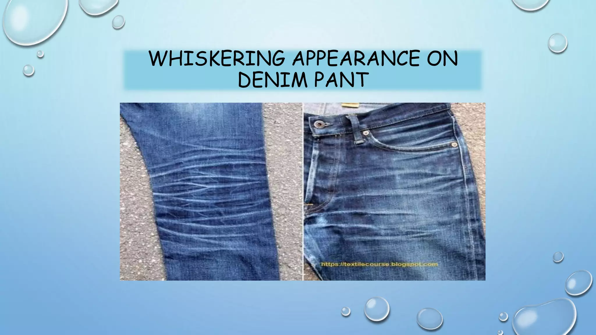 DENIM DRY WASHING PROCESS | PPTX