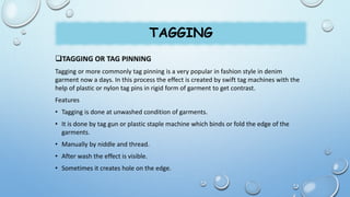 DENIM DRY WASHING PROCESS | PPT