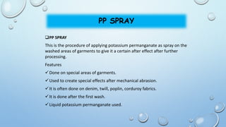 DENIM DRY WASHING PROCESS | PPT