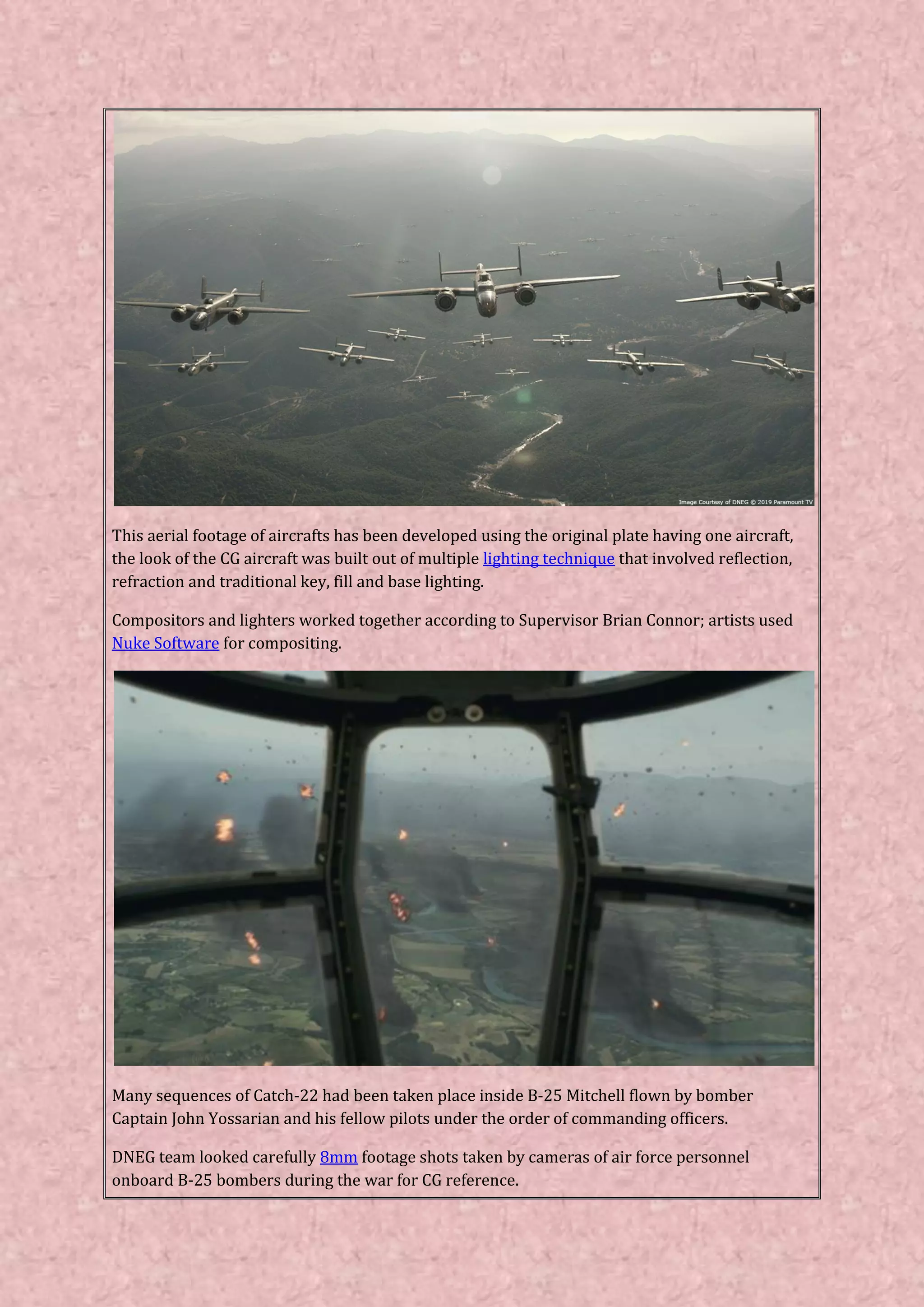 Awe-Inspiring VFX By DNEG For Catch-22 | PDF